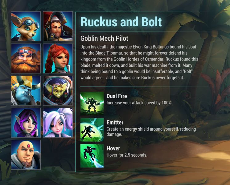 RuckusAndBolt - Smite Datamining