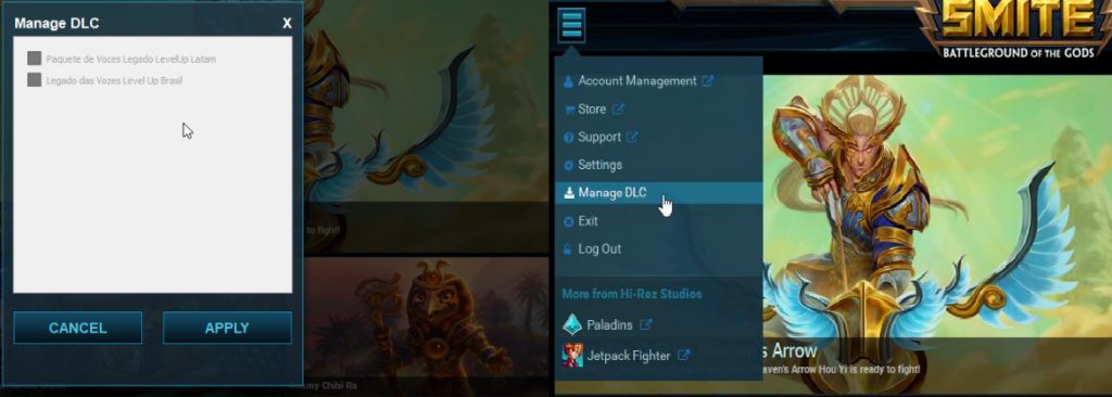 Launcher-dlc2 - Smite Datamining