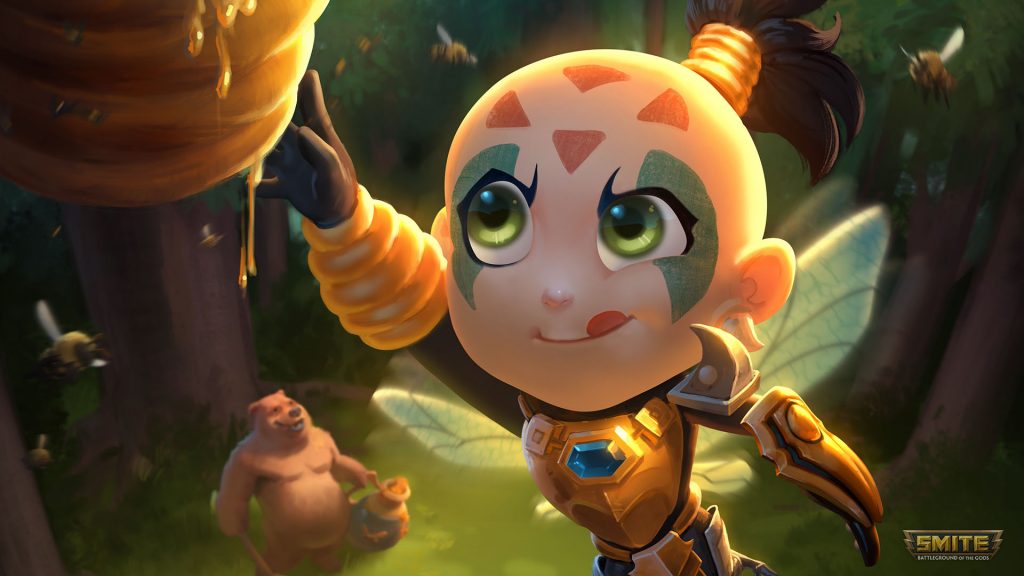 Smite-AMC-Chibi-Wallpaper-1920×1080 - Smite Datamining