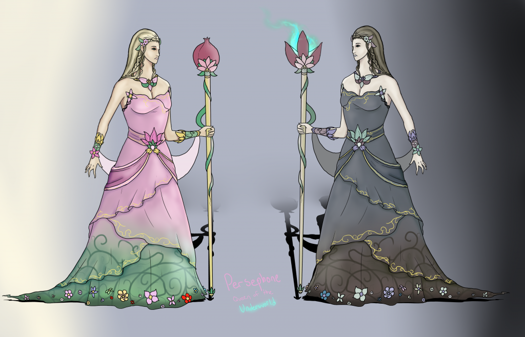 smite___persephone__queen_of_the_underworld_by_kaiology-d9womyn - Smite ...